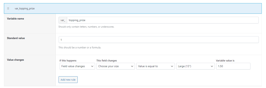 Formulas and variables explained - Wombat Plugins