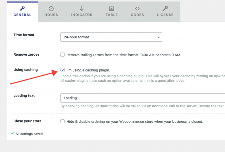 Plugin incorrectly displaying the open/closed status. - Wombat Plugins