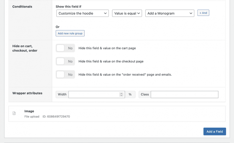 An introduction to conditional logic for WooCommerce products - Wombat Plugins