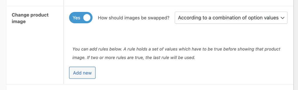 How to conditionally change the product main image based on selected ...