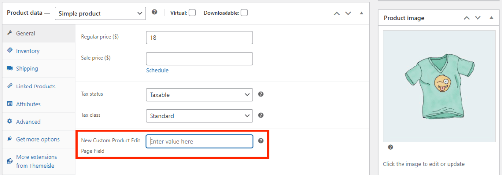 Customizing WooCommerce Input Fields Using woocommerce_wp_text_input