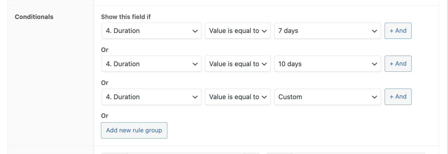 How to implement conditional logic - Wombat Plugins