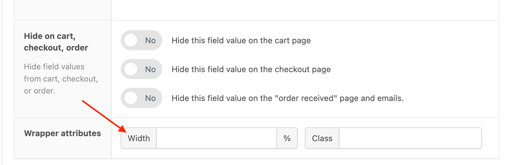 How to put fields side-by-side - Wombat Plugins