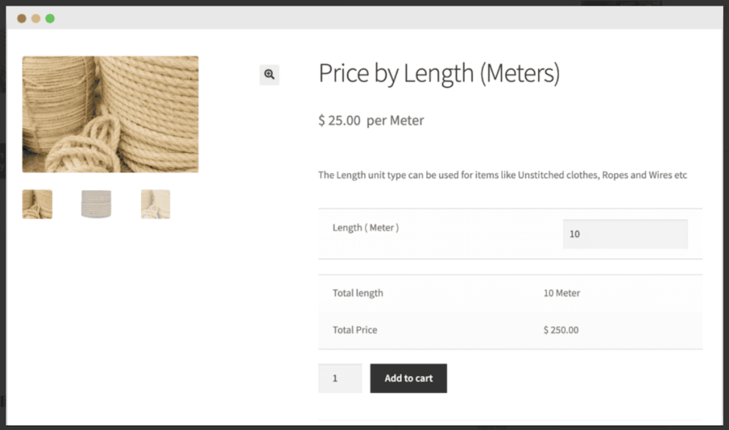 How to build a price calculator in WooCommerce