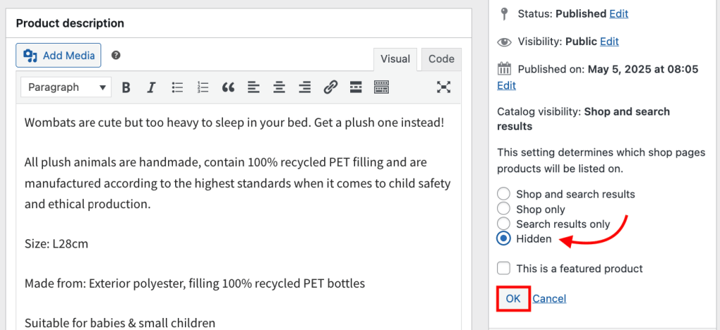 How to Hide Products in WooCommerce Without Plugins